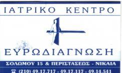 ΕΥΡΩΔΙΑΓΝΩΣΗ - ΔΙΑΓΝΩΣΤΙΚΟ ΙΑΤΡΙΚΟ ΚΕΝΤΡΟ ΝΙΚΑΙΑ - ΙΑΤΡΙΚΟ ΚΕΝΤΡΑ ...