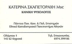ΣΚΑΠΕΤΟΡΑΧΗ ΚΑΤΕΡΙΝΑ - ΚΛΙΝΙΚΗ ΨΥΧΟΛΟΓΟΣ ΚΗΦΙΣΙΑ - ΚΛΙΝΙΚΟΙ ΨΥΧΟΛΟΓΟΙ ...
